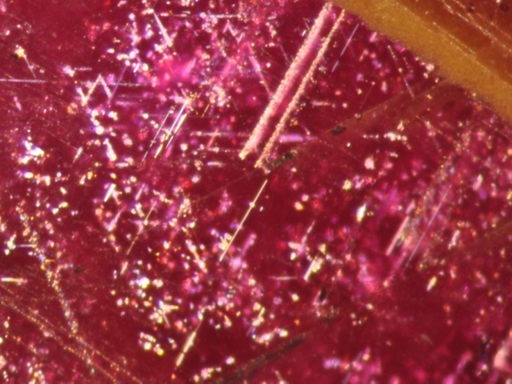 Inclusions in Indian Rubies - www.gem-passion.com | Gagan Choudhary